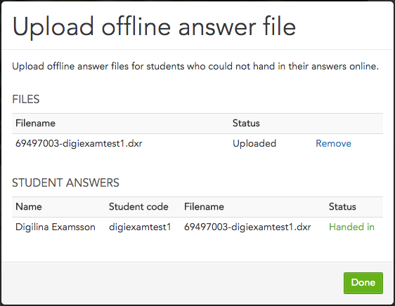 Offline exam files – Digiexam Knowledge Center