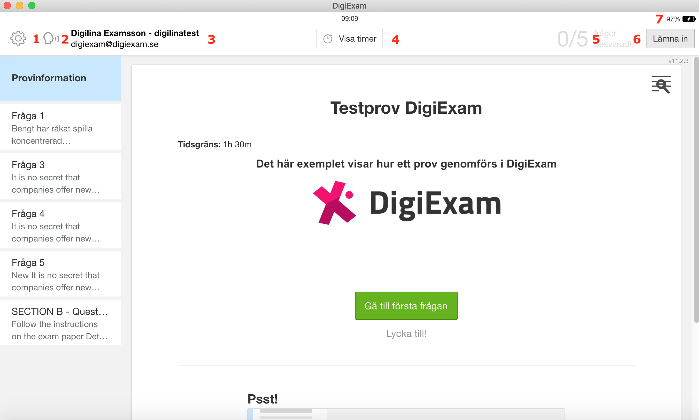 Skriva Nationellt prov med DigiExam – DigiExam Kunskapscentrum