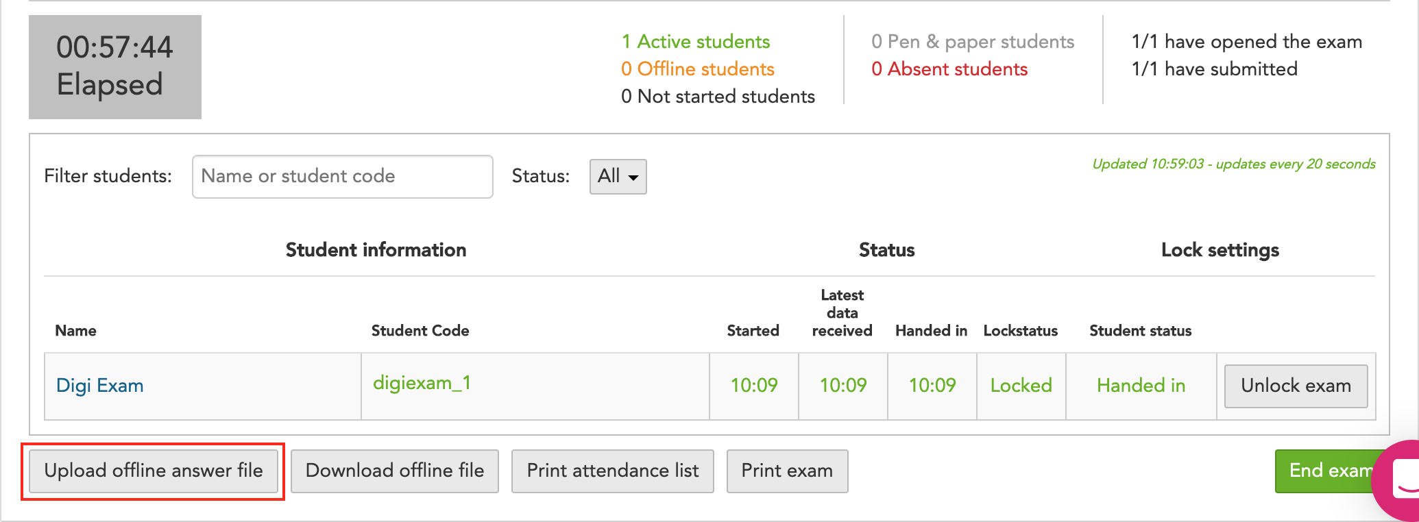 Offline exam files – DigiExam Knowledge Center